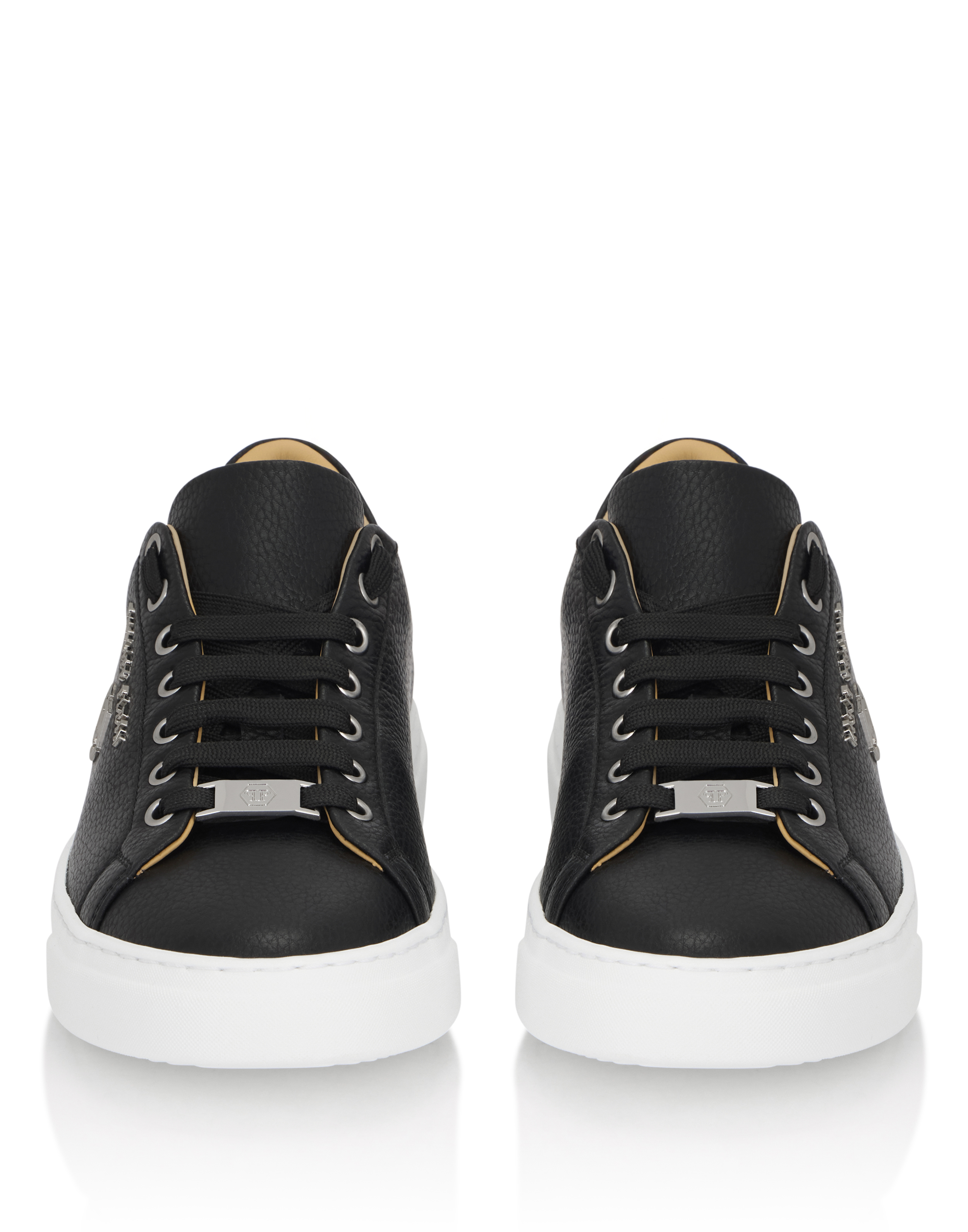 Leather Lo-Top Sneakers Hexagon | Philipp Plein Outlet